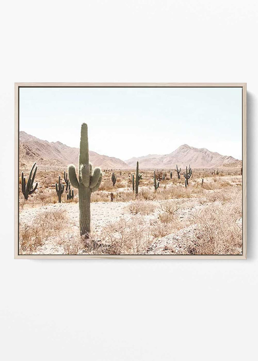 Saguaro Sentinel Poster | Majestic Desert Cactus Art | OakPoster– oakposter