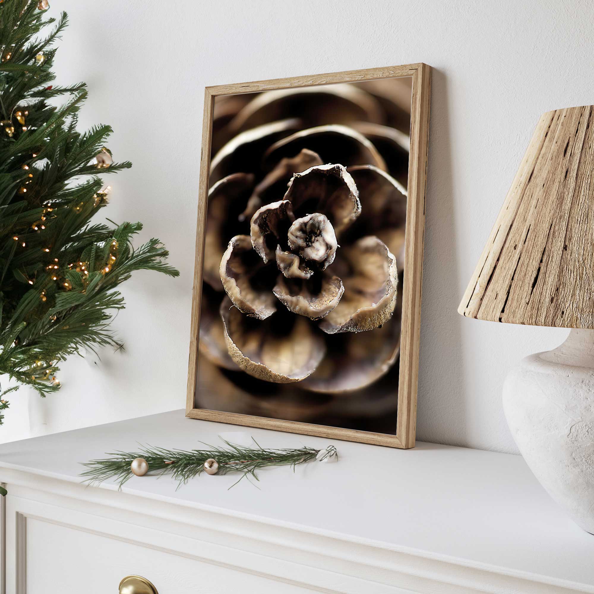 Abstract Pine Cone Detail Poster | Natural Wall Art | OakPoster.com ...