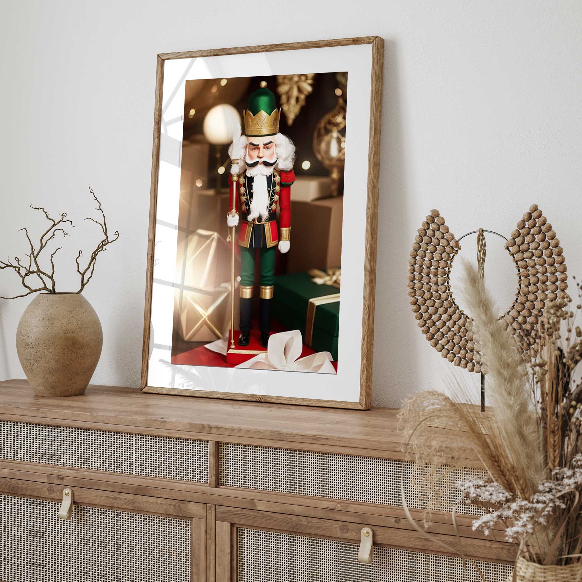 Royal Guard Nutcracker Canvas Art - OakPoster.com Christmas Collection ...