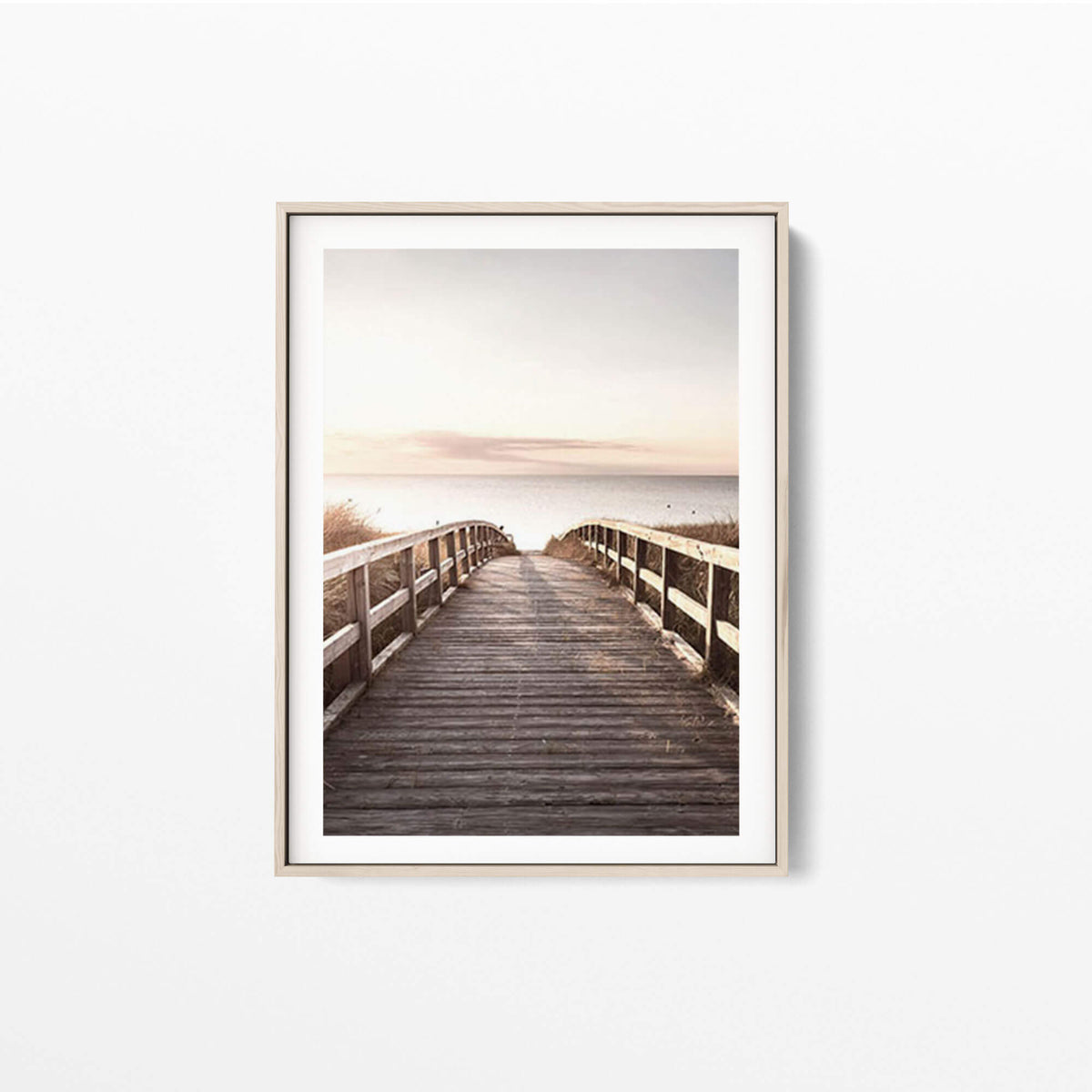 Bridge To The Beach Poster - Nature Wall Prints Online - oakposter.ca
